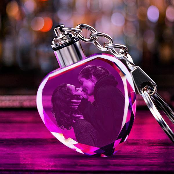 Personalized 3D Keychain With Picture | Unique Executive Gifts